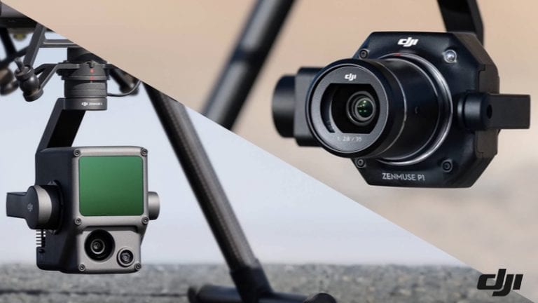 DJI presenta Zenmuse L1 y P1, nuevos sensores para drones profesionales